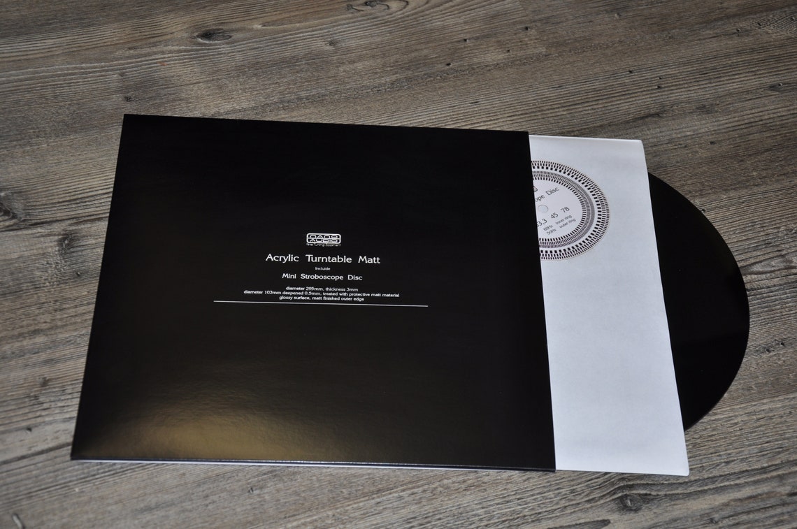 Acrylic Matt / Stroboscope Disc / Records / Phono Matt / Stroboscope ...