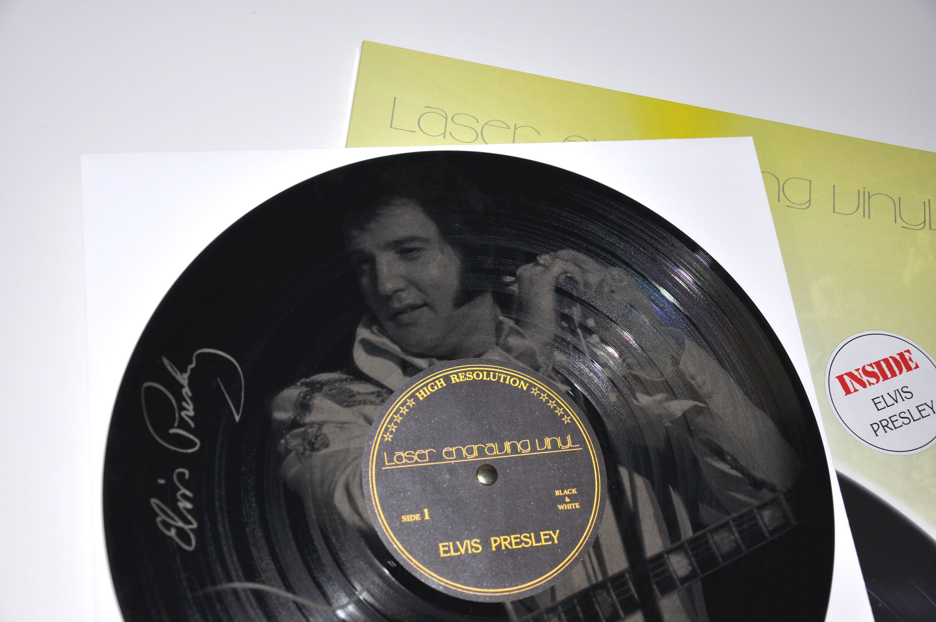 Elvis Presley Vinyl / Vintage Gift / Laser Engraved Vinyl / LP - Etsy