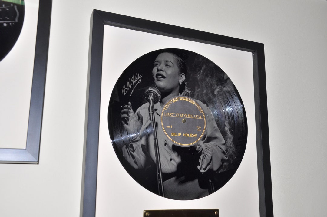 Billie Holiday Vinyl / Vintage Gift / Records / Laser Engraved Vinyl ...