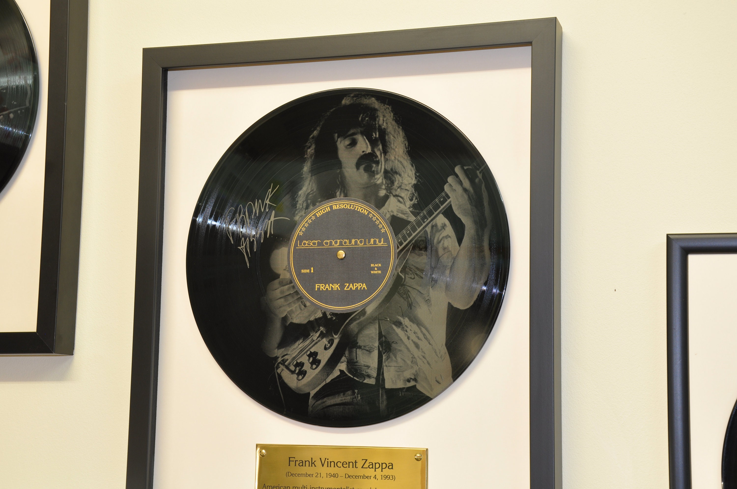 Frank Zappa Vinyl Records / Laser Engraved Vinyl / Vinyl in - Etsy UK