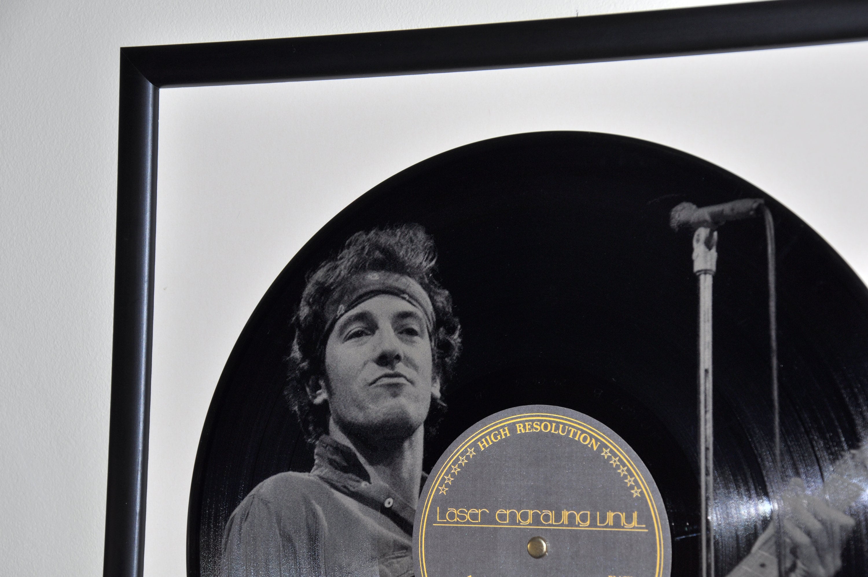 Bruce Springsteen Vinyl / Custom QR Code / the Boss / Laser | Etsy