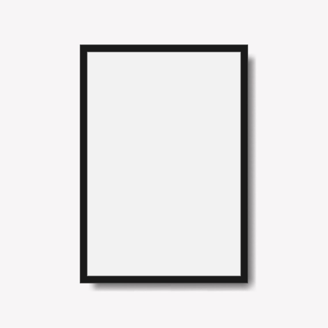 Add a Frame to Your Art Print | Black or White Wooden Frame | Custom ...