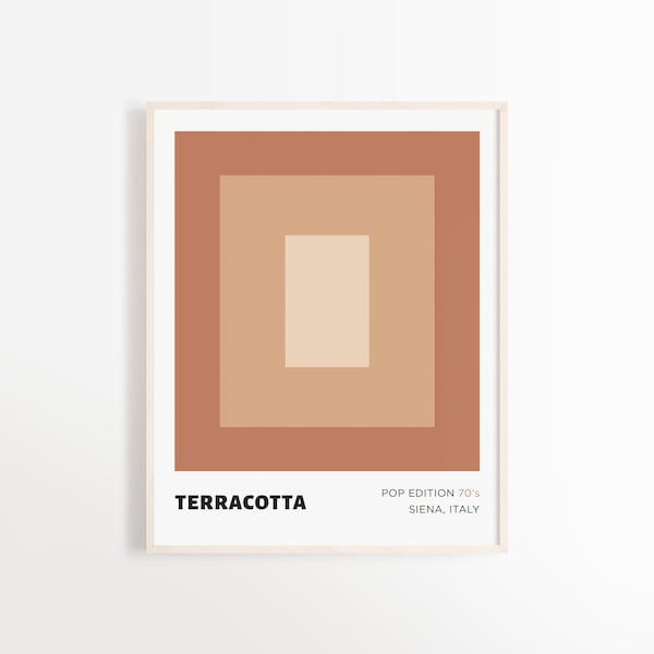 Terracotta Block Wall Art - Etsy