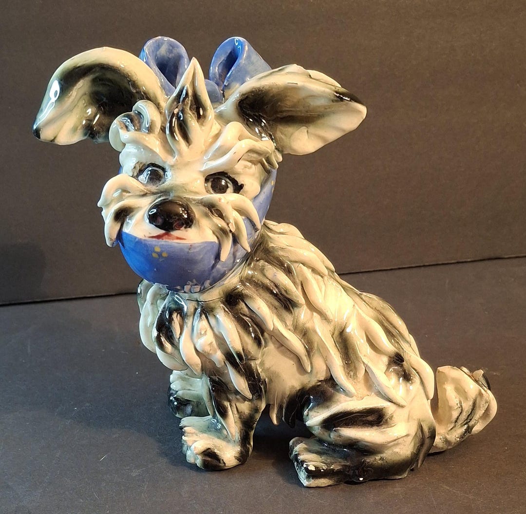 Italian Spaghetti Dog Terrier Scotty Figurine - Etsy