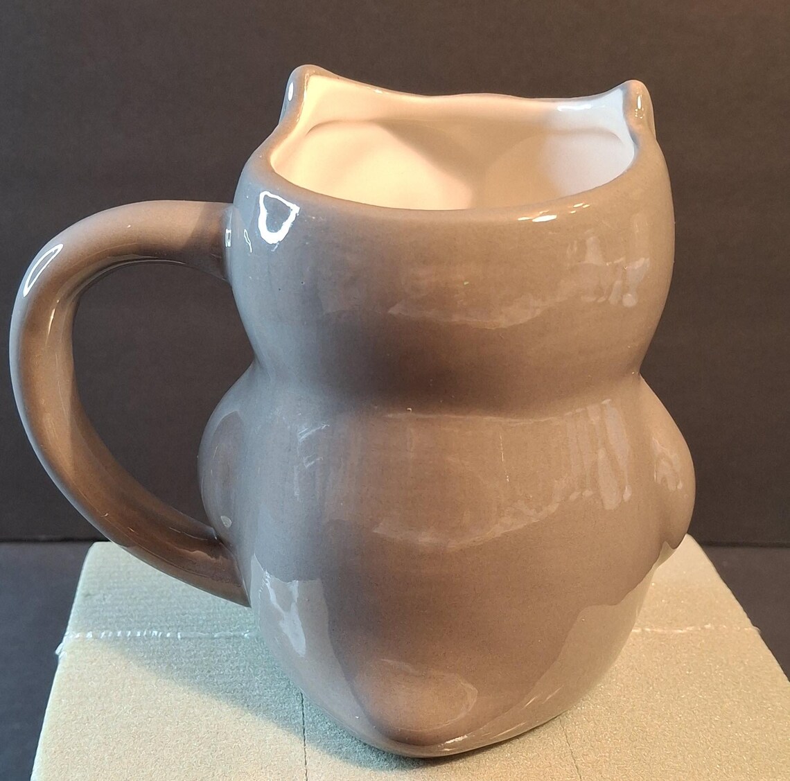 Threshold Stoneware Owl Mug With Vibrant Eyes - Etsy