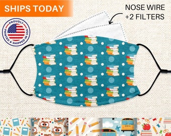 Teacher Face Mask | Etsy