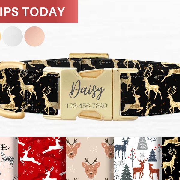 Christmas Dog Collar - Etsy