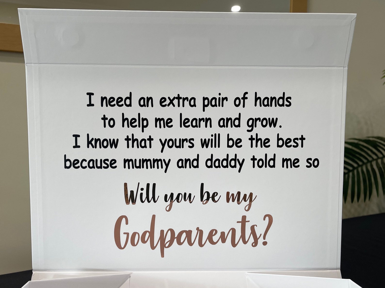 Godparent Proposal, Be My Godparent Gift, Godparent Proposal Box, Be My ...