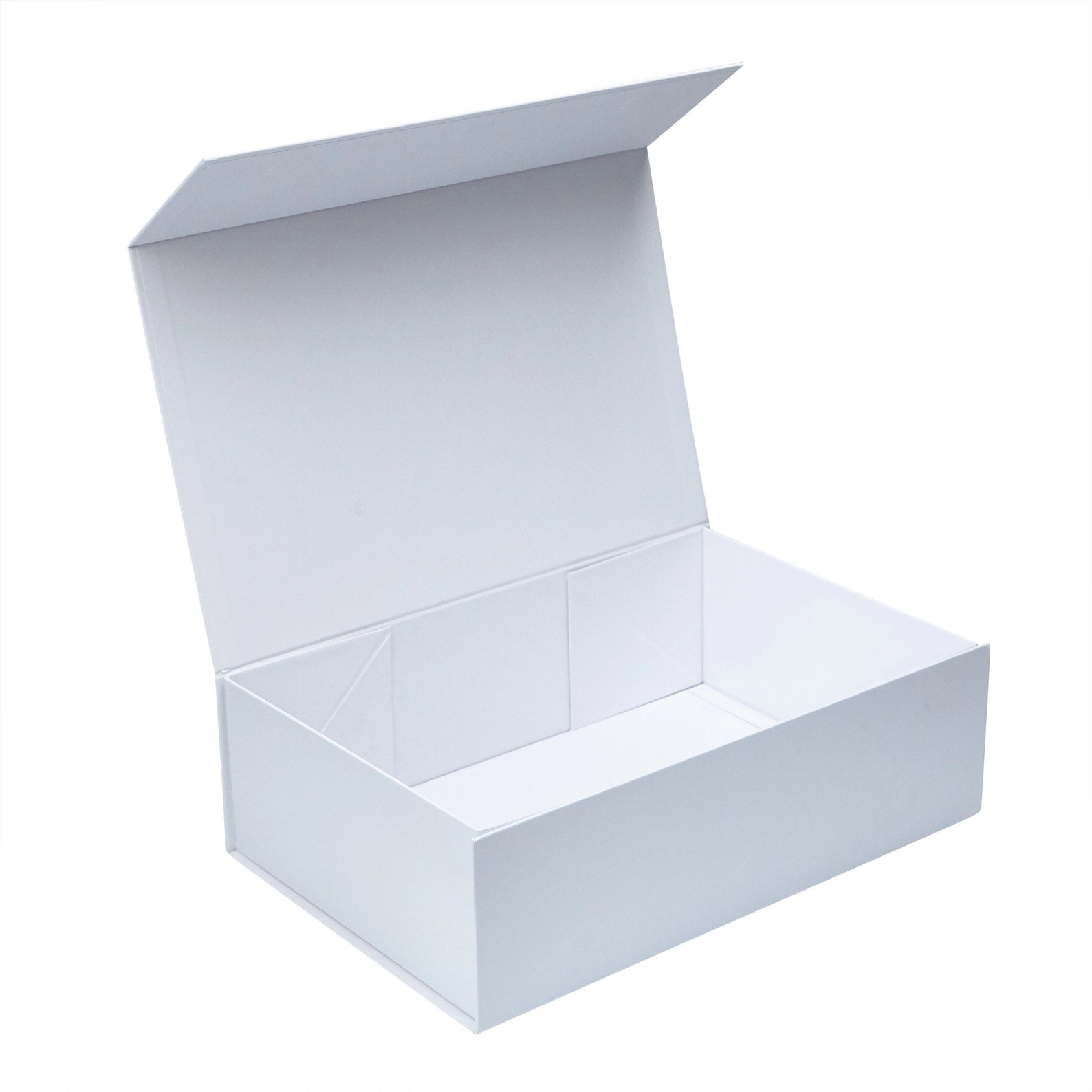 White Rigid Magnetic Box/ Plain Blank Box / Hamper Box/ Gift - Etsy