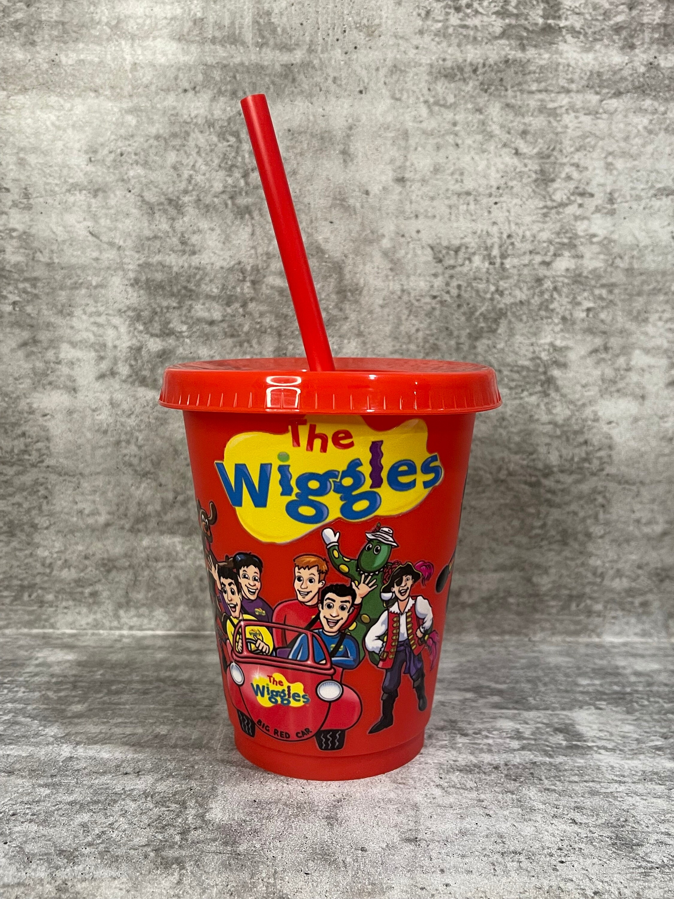 Wiggles Cup 16oz | Big Red Car | Gift for Kids | Cute Present Party ...