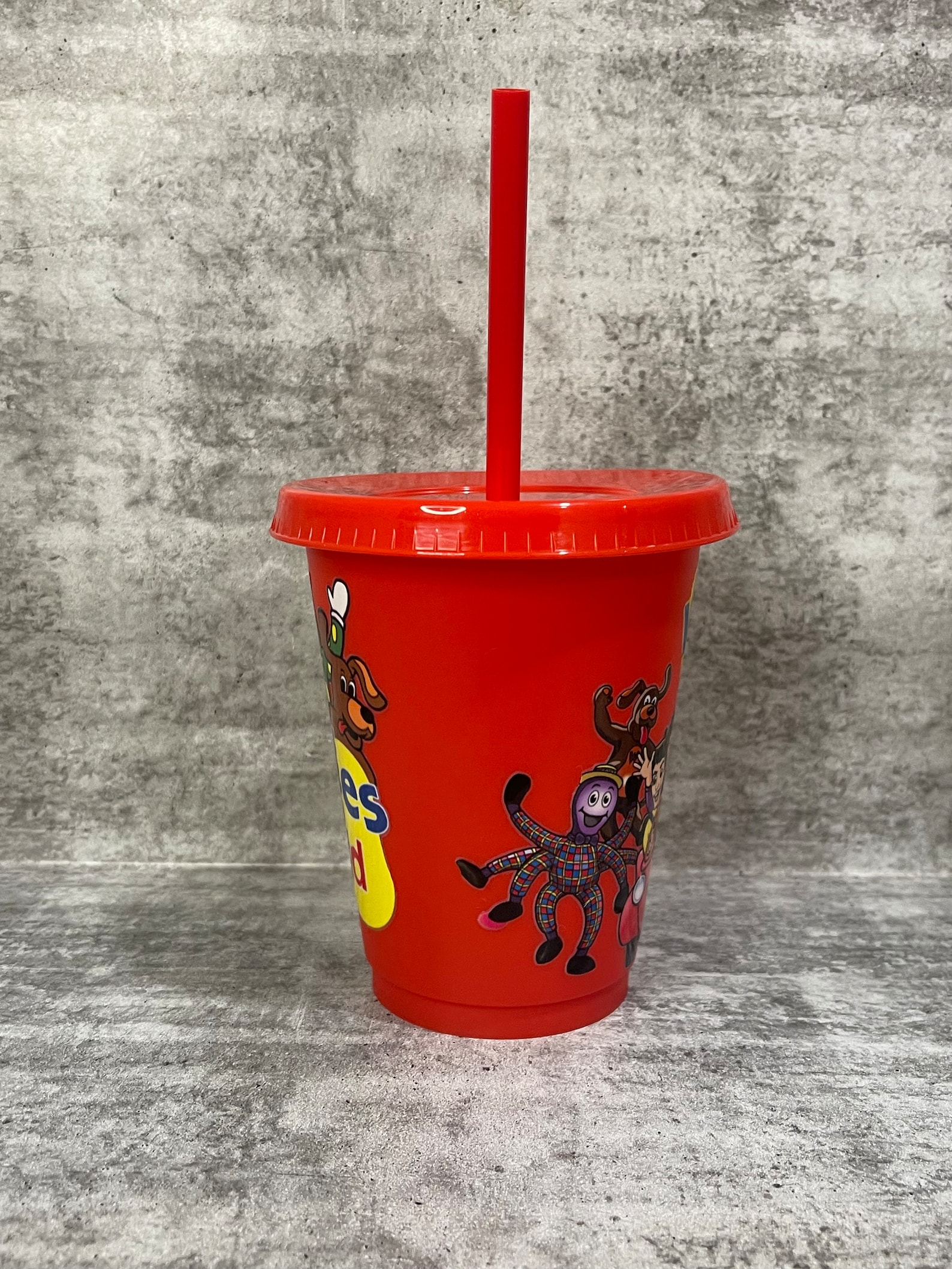 Wiggles Cup 16oz | Big Red Car | Gift for Kids | Cute Present Party ...