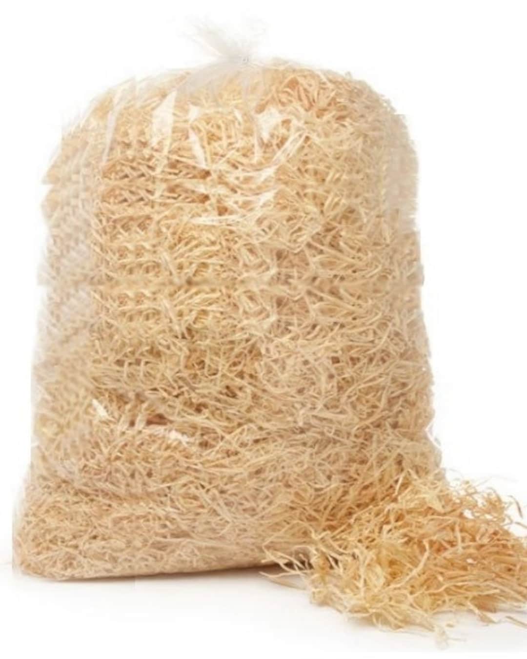 1KG Big Bag Shredded Wood Wool Hamper Packaging Material Shredded ...