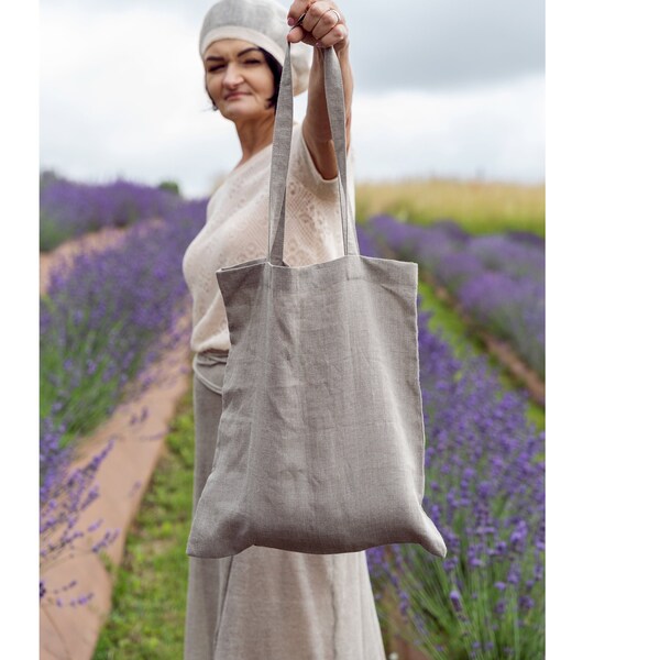Linen Shoulder Bag - Etsy