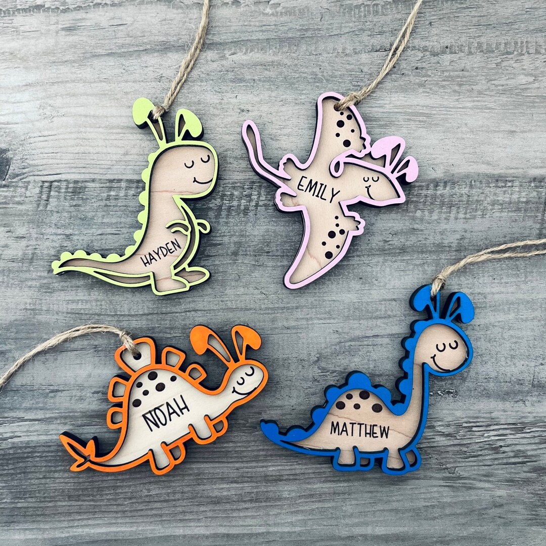 Dinosaur Easter Basket Tag | Dino Easter Decor | Dinosaur With Bunny ...