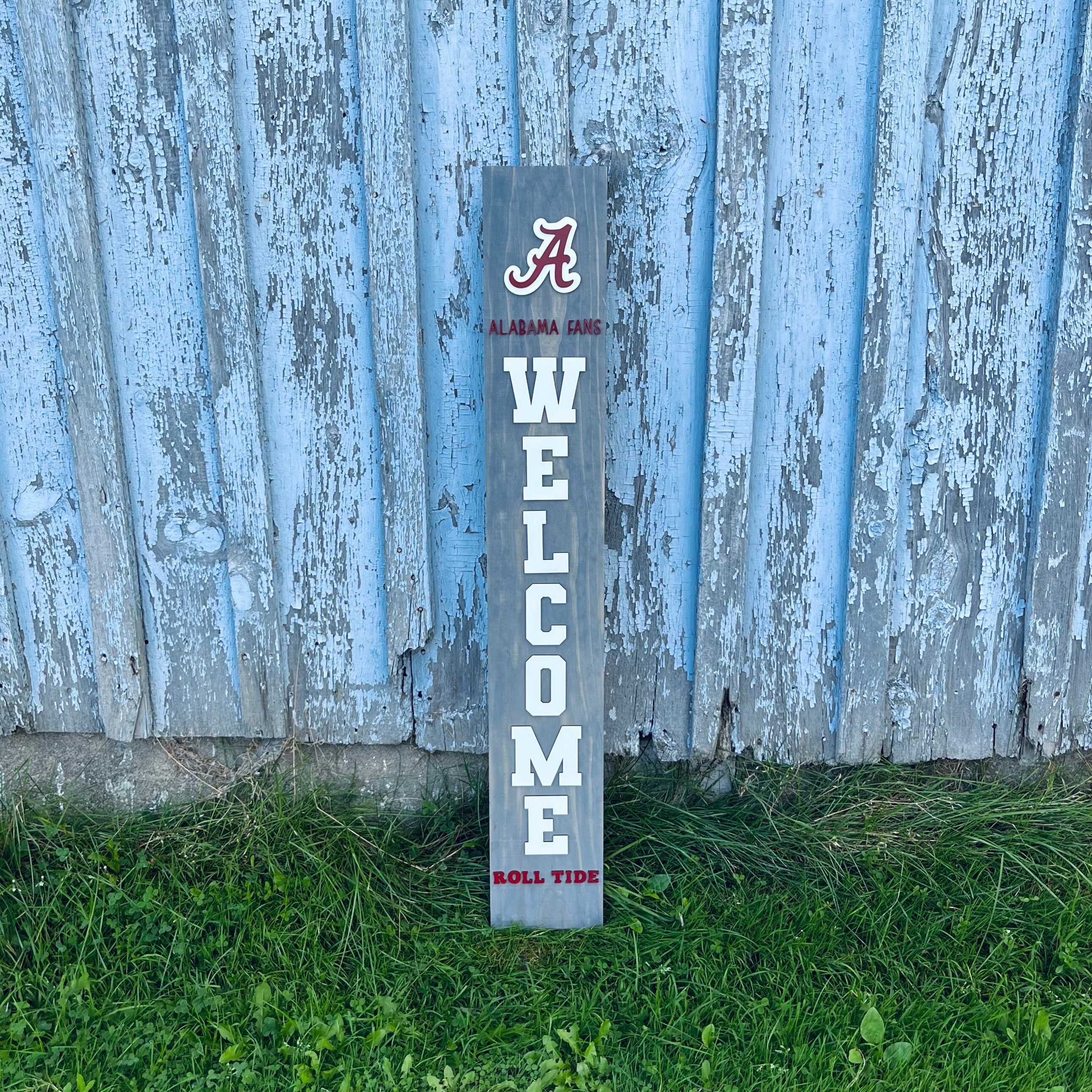 Alabama Vertical Sign - Etsy