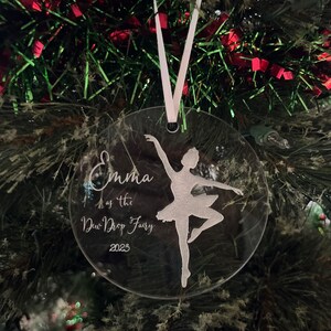Dew Drop Fairy Ornament | Personalized Nutcracker Gift | Ballet ...