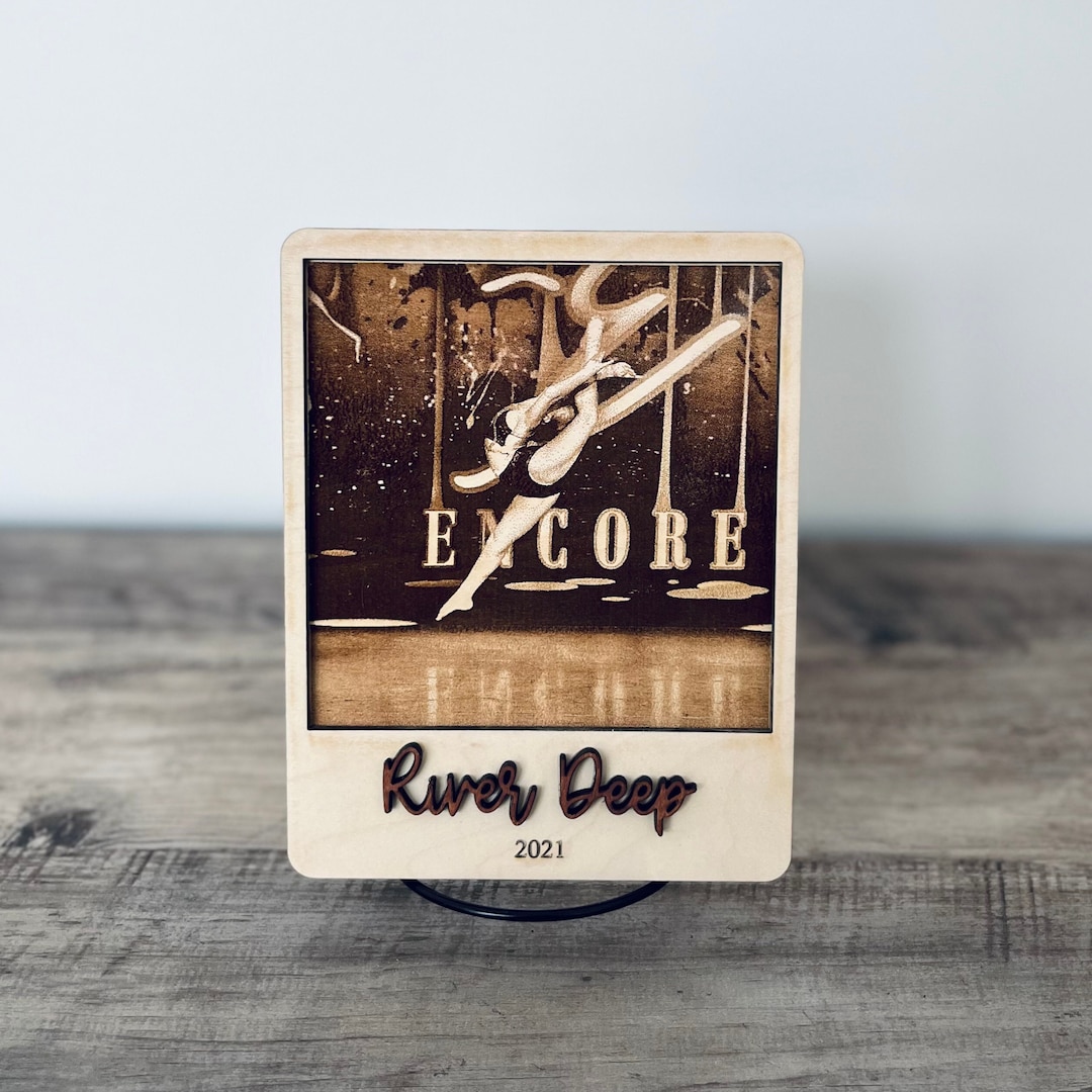 Engraved Dance Photo Keepsake | Dance Solo Photo | Gift for Dancers ...
