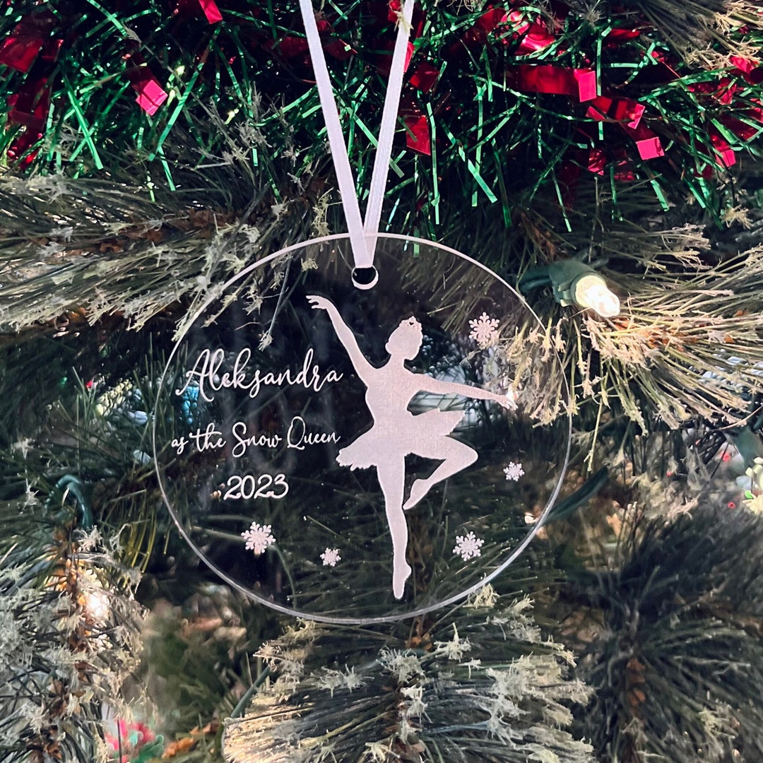Personalized Snow Queen Nutcracker Ornament | Nutcracker Keepsake ...