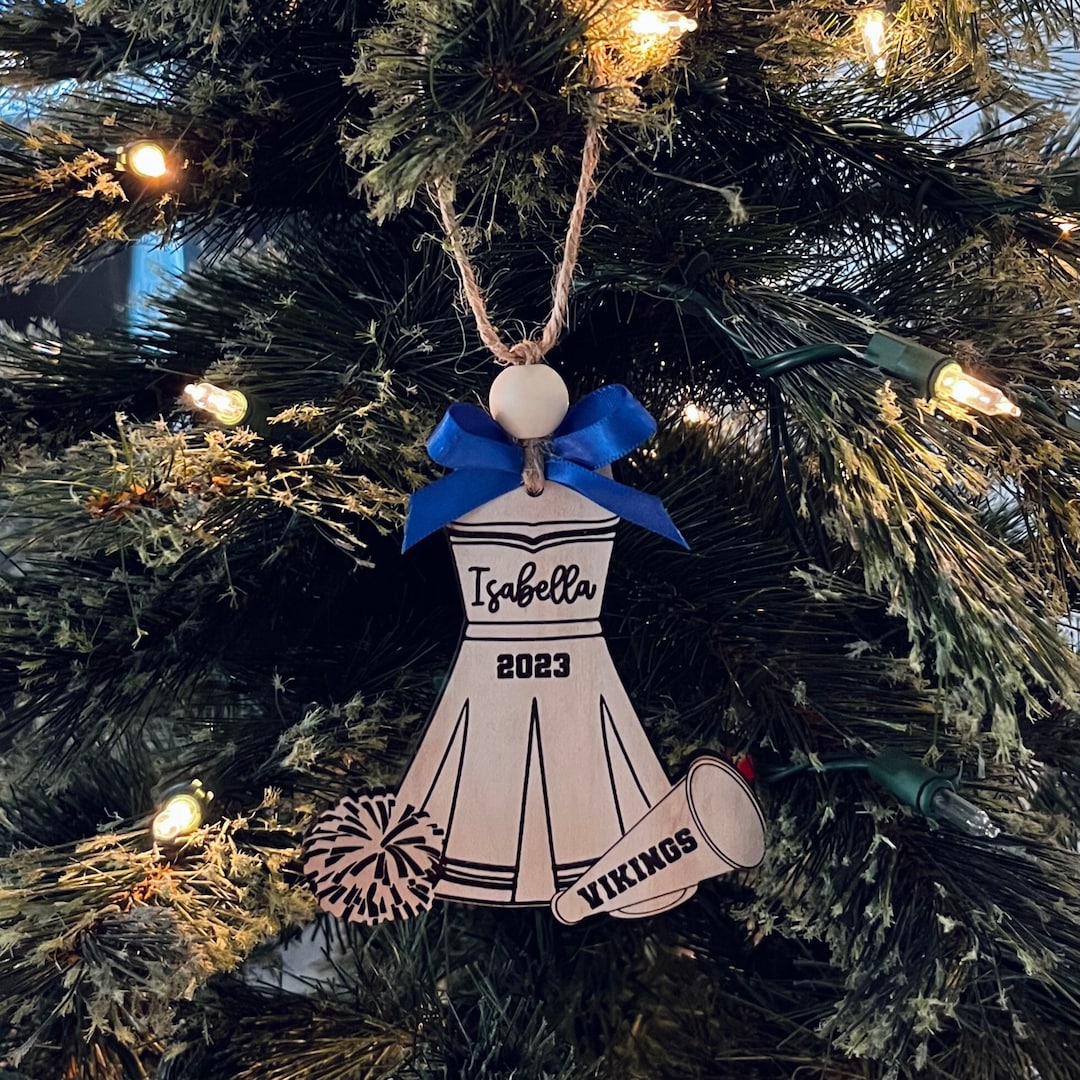 Personalized Cheer Ornament | Stocking Stuffer for Daughter | Gift for ...