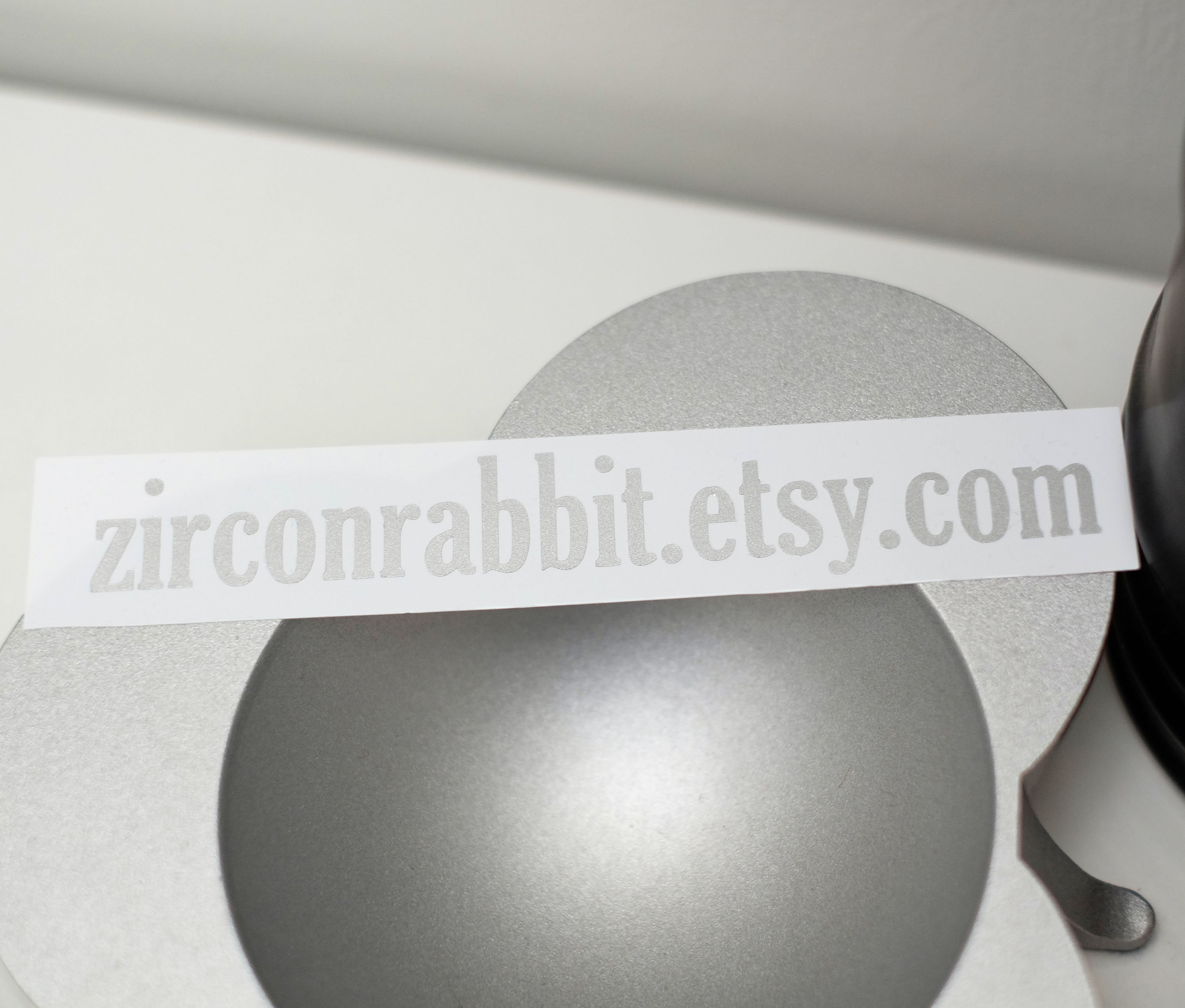 Website URL Decal Web Address Sticker Car Window Decal | Etsy