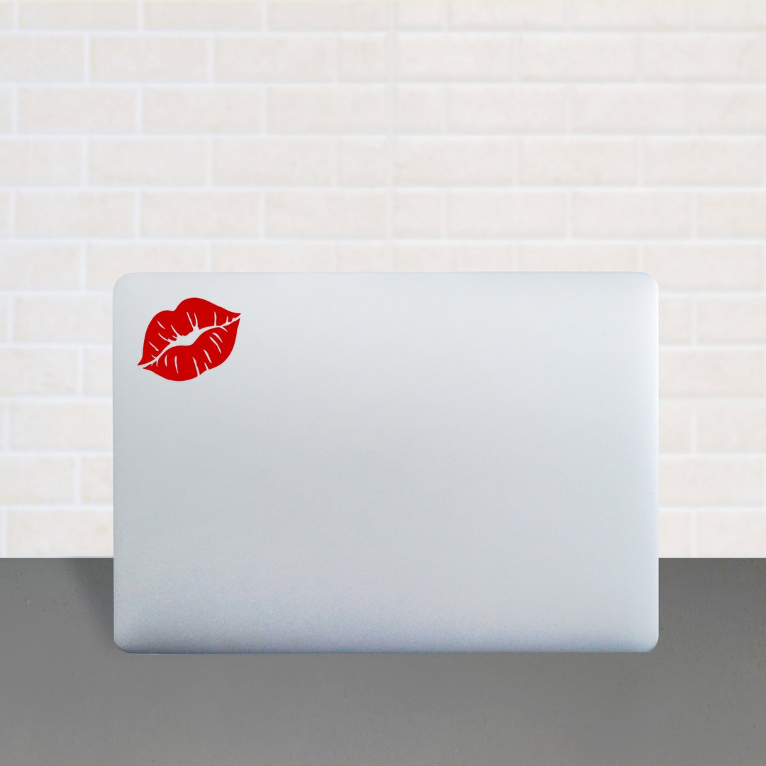 Kiss Mark Decal Kiss Car Sticker Kiss Vinyl Decal Lipstick - Etsy