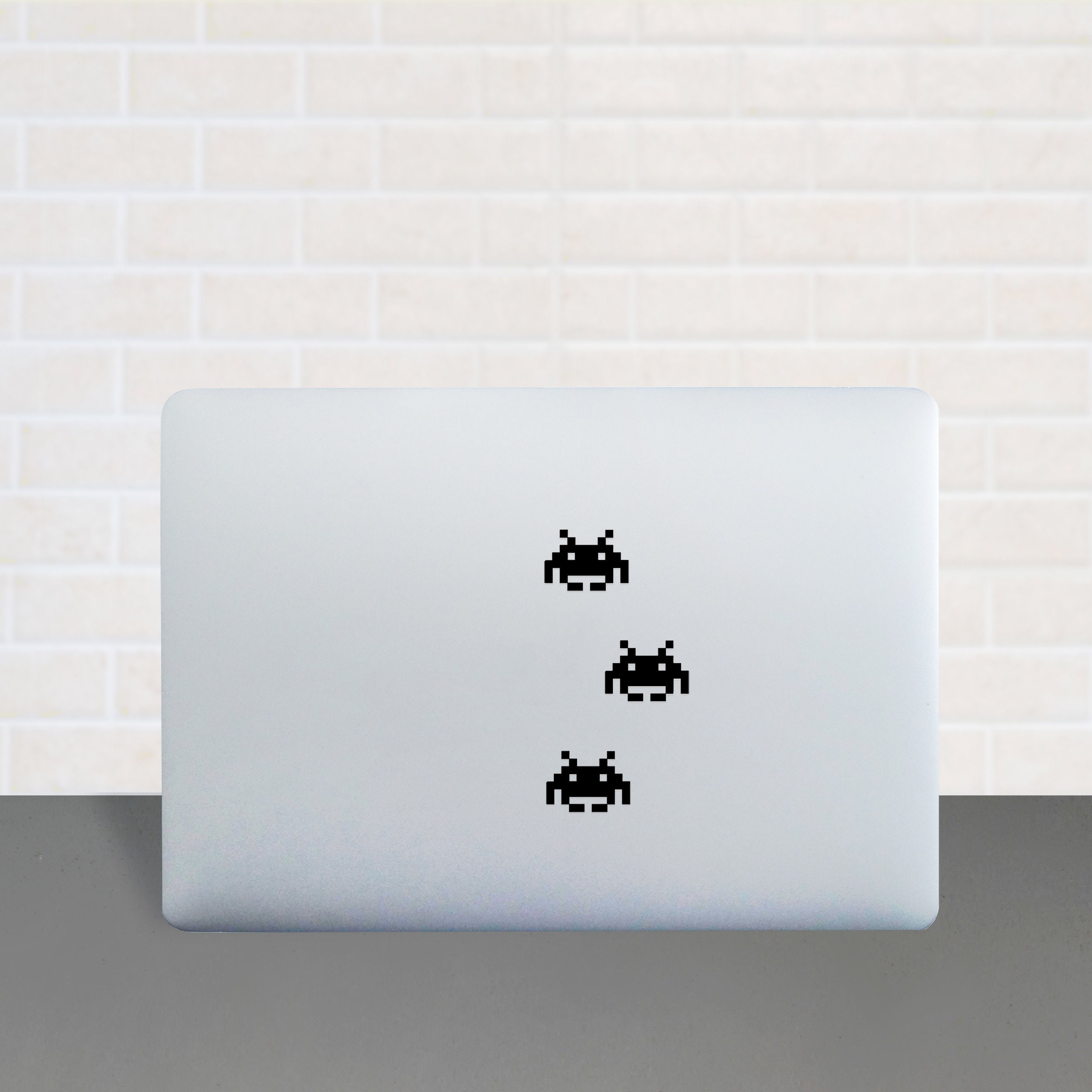 Set of Space Invaders Sticker, 3 Pieces Space Invaders Decal, Invader ...