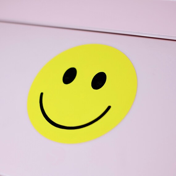 Smile Decal Sticker Smiley Icon Sticker Smile Yvinyl Decal | Etsy