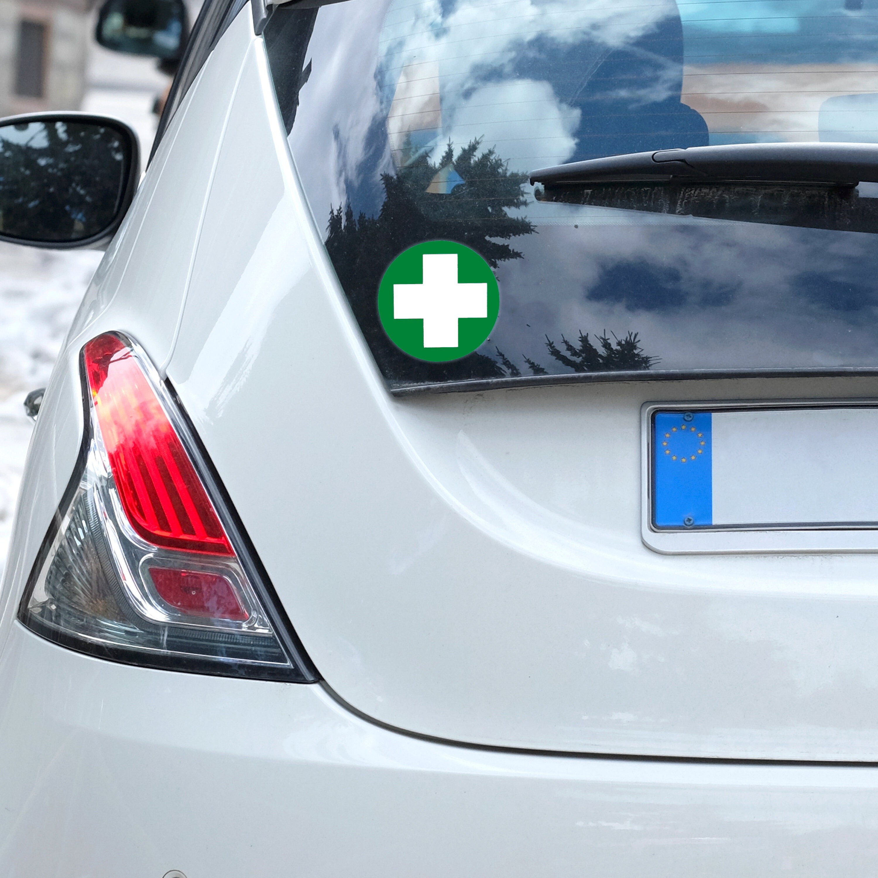 Green Cross Decal First Aid Box Sticker Green Cross Vinyl - Etsy