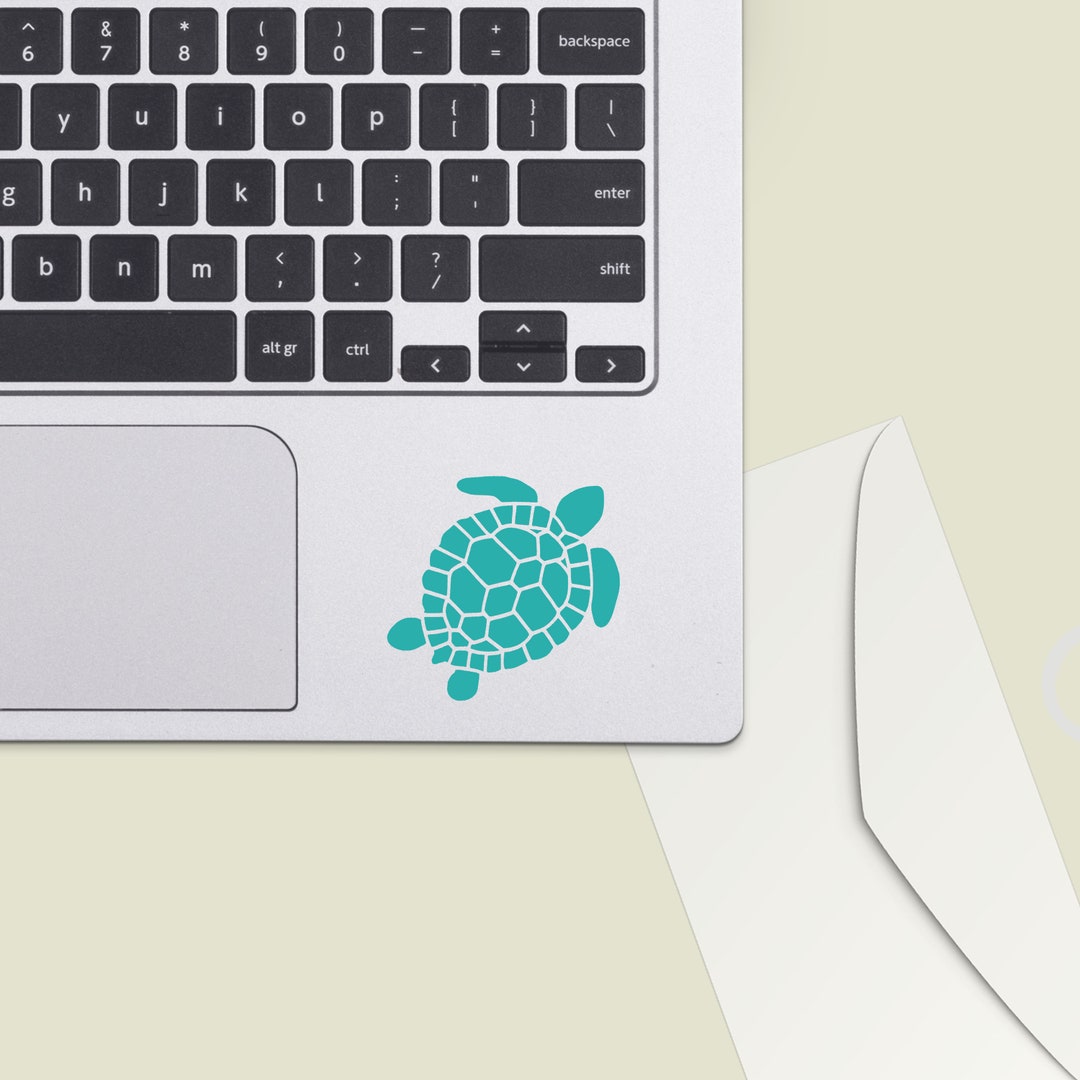 Turtle Vinyl Decal, Turtle Car Sticker, Custom Turtle Decal, Turtle ...