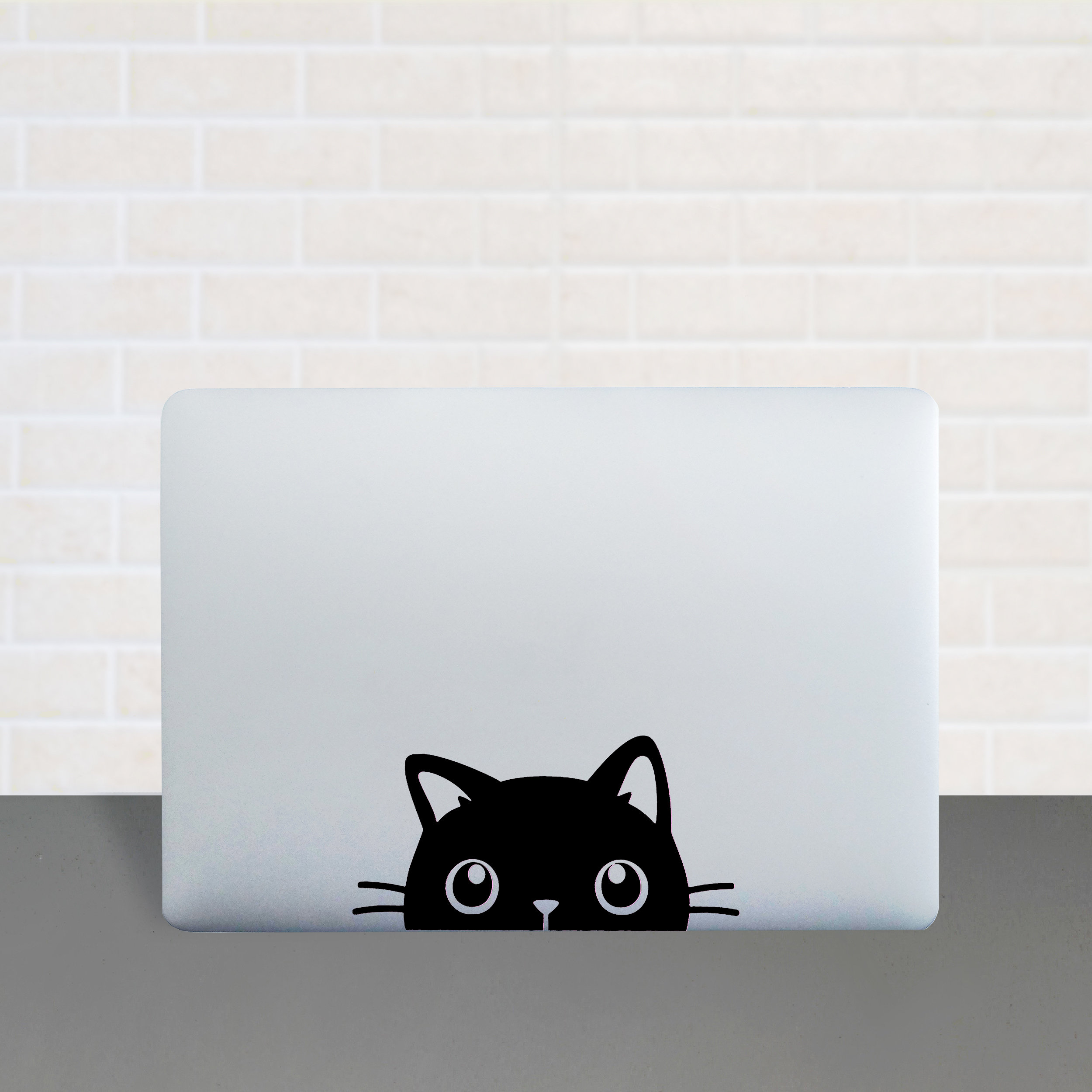 Cute Cat Sticker Peeking Cat Sticker Cat Vinyl Sticker Cat - Etsy