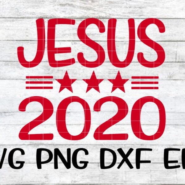 Jesus 2020 Svg - Etsy