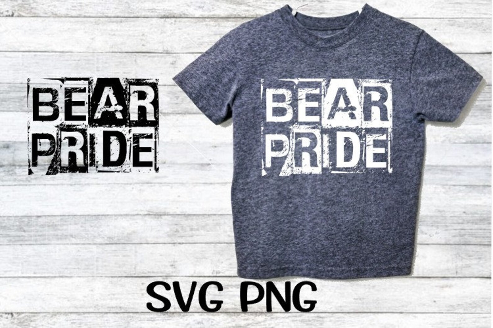 BEAR PRIDE, Bear Pride Svg, Mascot, Bear Pride PNG , Sports Team ...