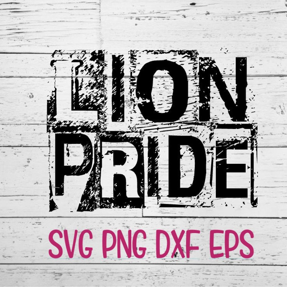 LION PRIDE Lion Pride Svg Mascot Lion Pride PNG Sports | Etsy