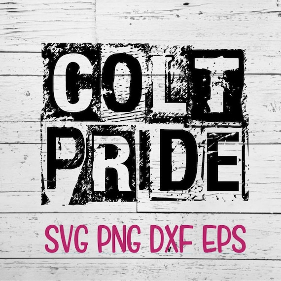 COLT PRIDE Colt Pride Svg Mascot Colt Pride PNG Sports - Etsy