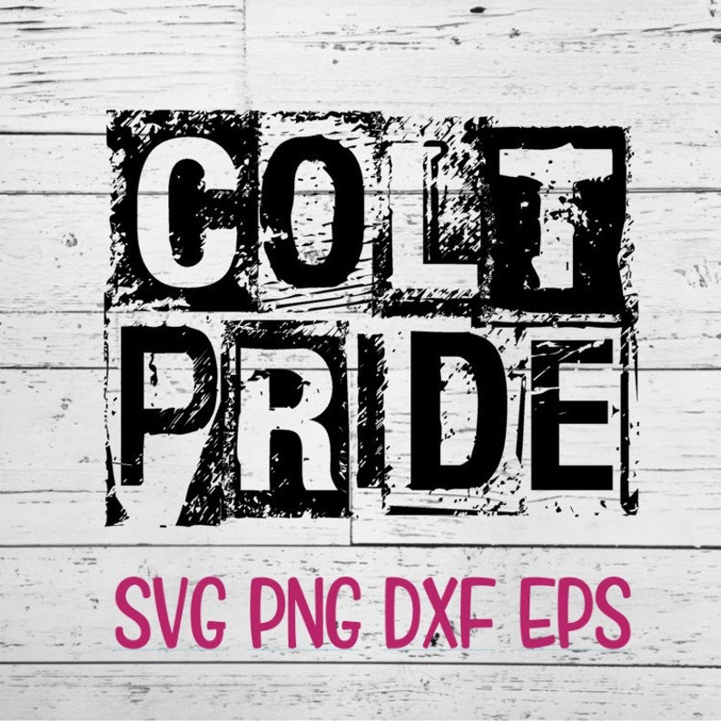 COLT PRIDE Colt Pride Svg Mascot Colt Pride PNG Sports - Etsy
