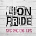 LION PRIDE, Lion Pride Svg, Mascot, Lion Pride PNG , Sports Team ...