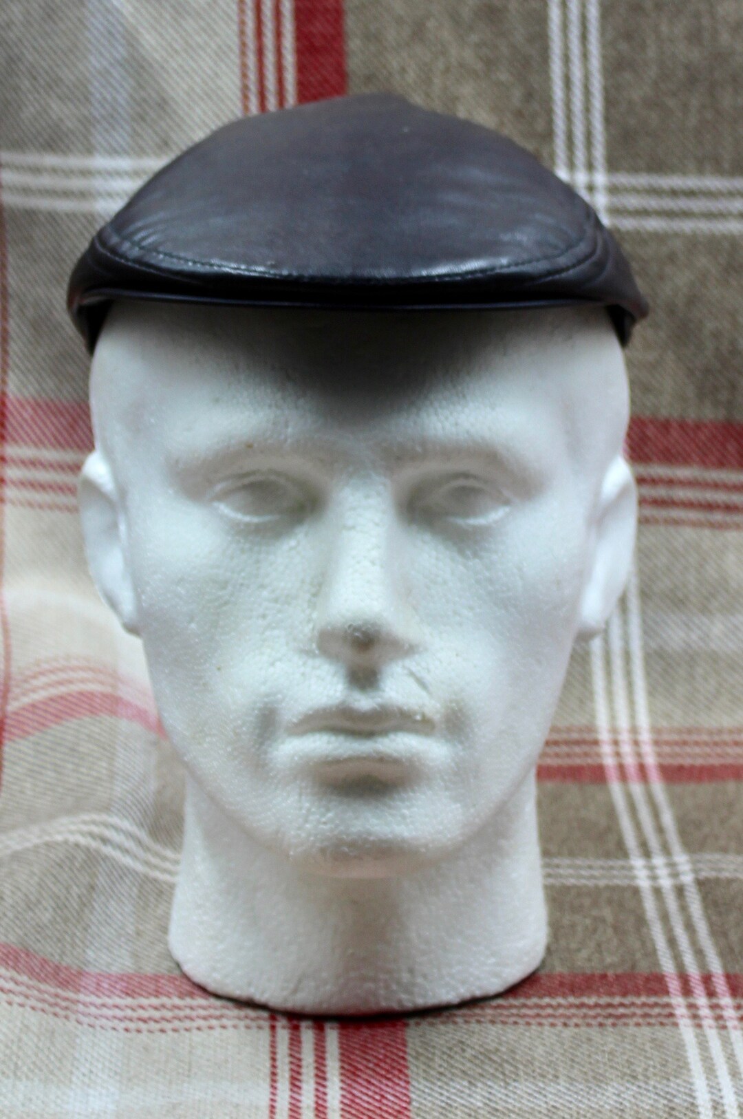 Leather Cap, Black Leather Cap, Leather Headwear, Leather Hat - Etsy