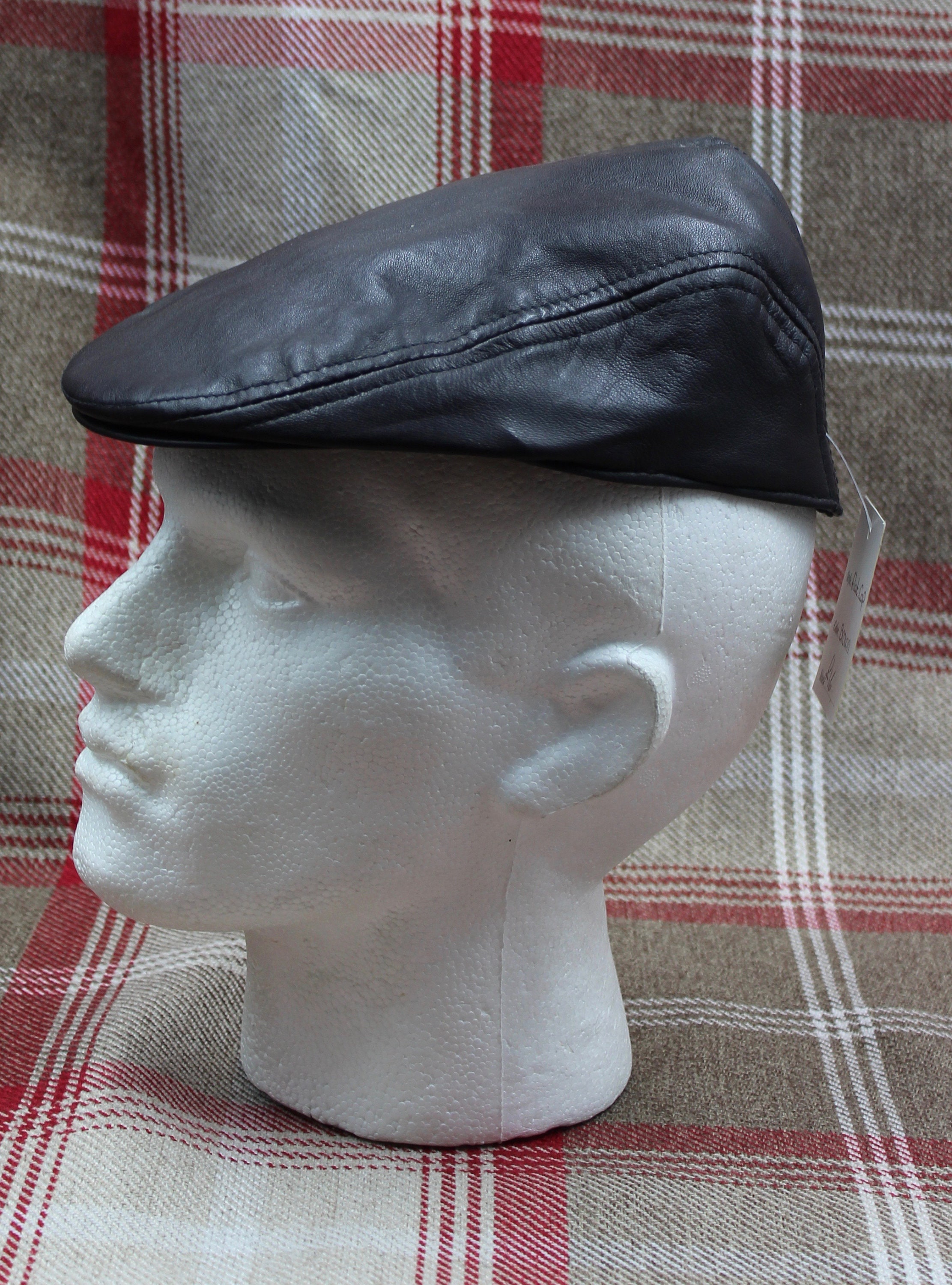 Leather Cap Black Leather Cap Leather Headwear Leather Hat - Etsy