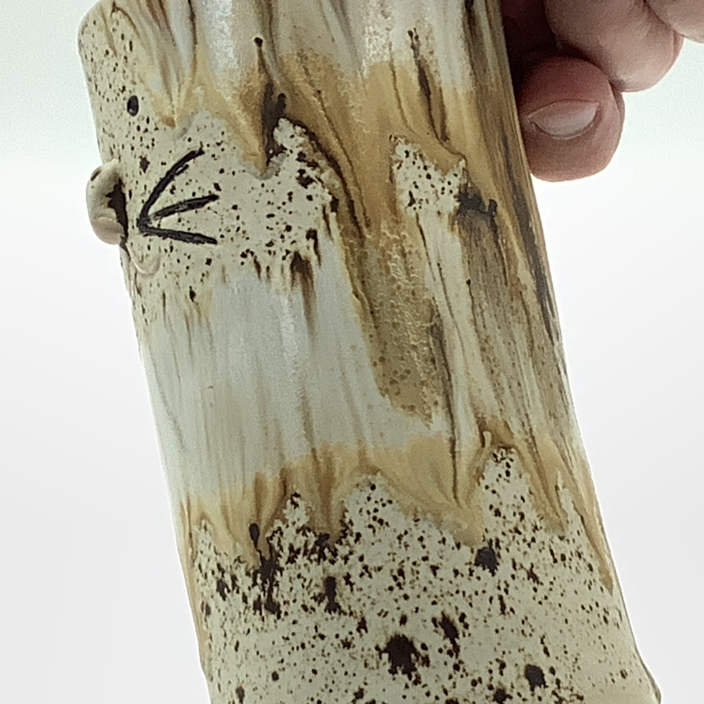 Tiger Vase 5tall Handmade Pottery | Etsy