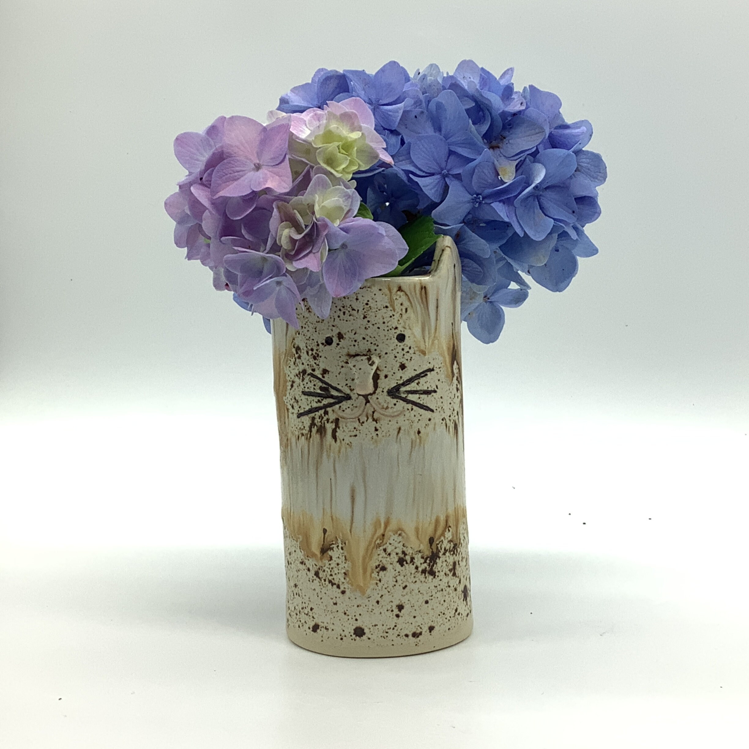 Tiger Vase 5tall Handmade Pottery | Etsy