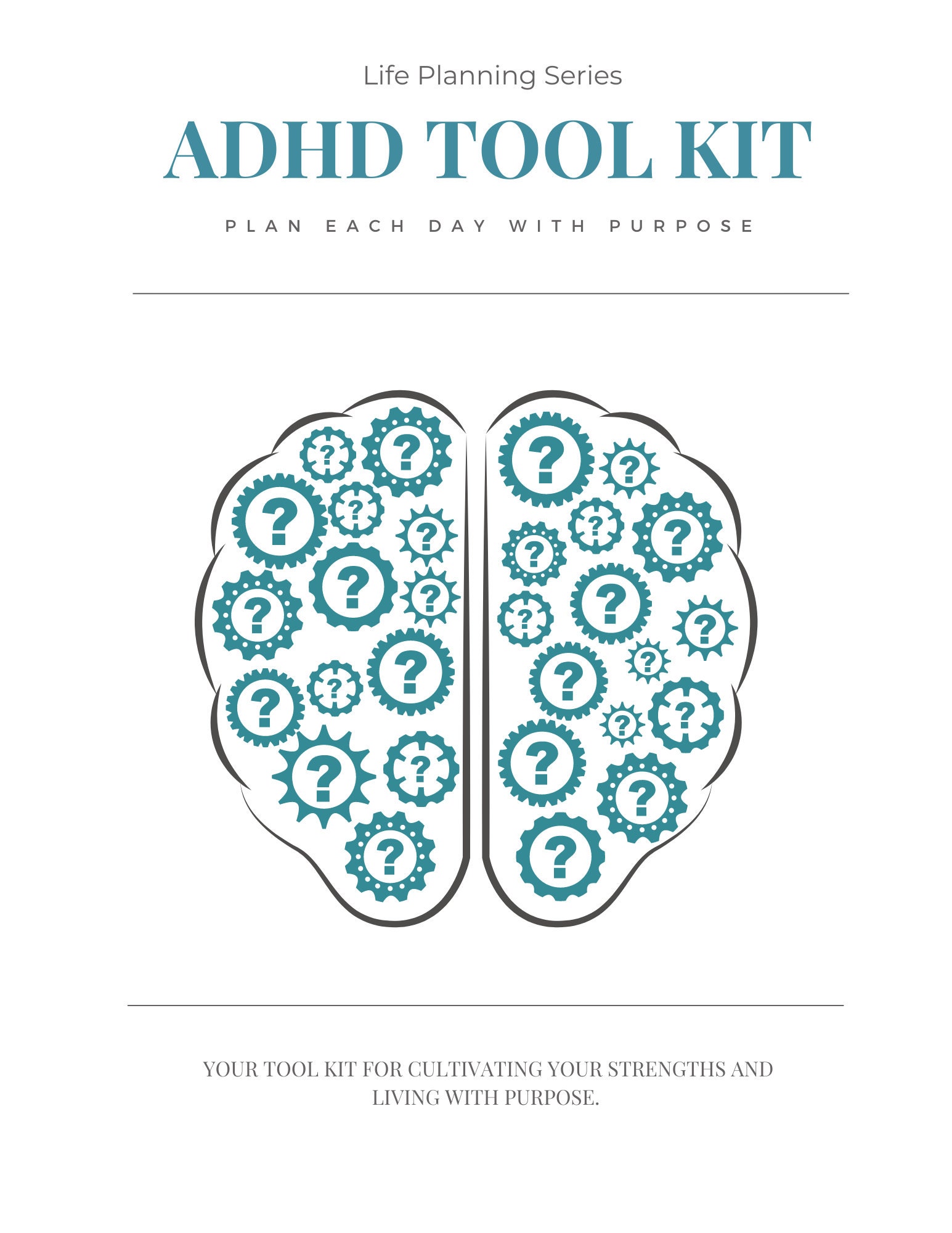 ADHD Toolkit Plan Each Day With Purpose digital Download - Etsy