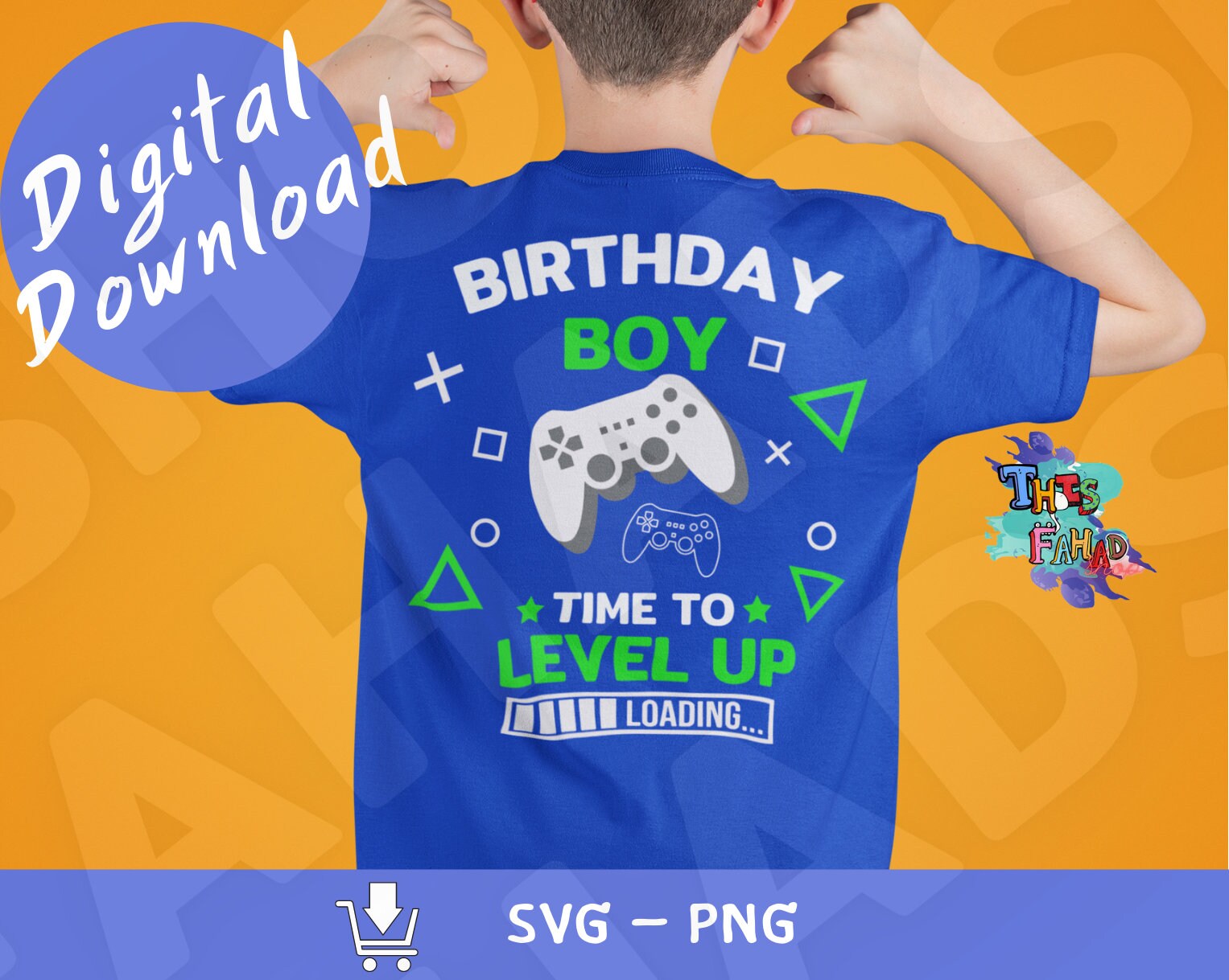Birthday Boy Time to Level up Gaming Svg Video Games Svg T - Etsy