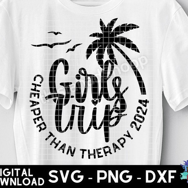 Girls Trip Cheaper Than Therapy Shirt - Etsy