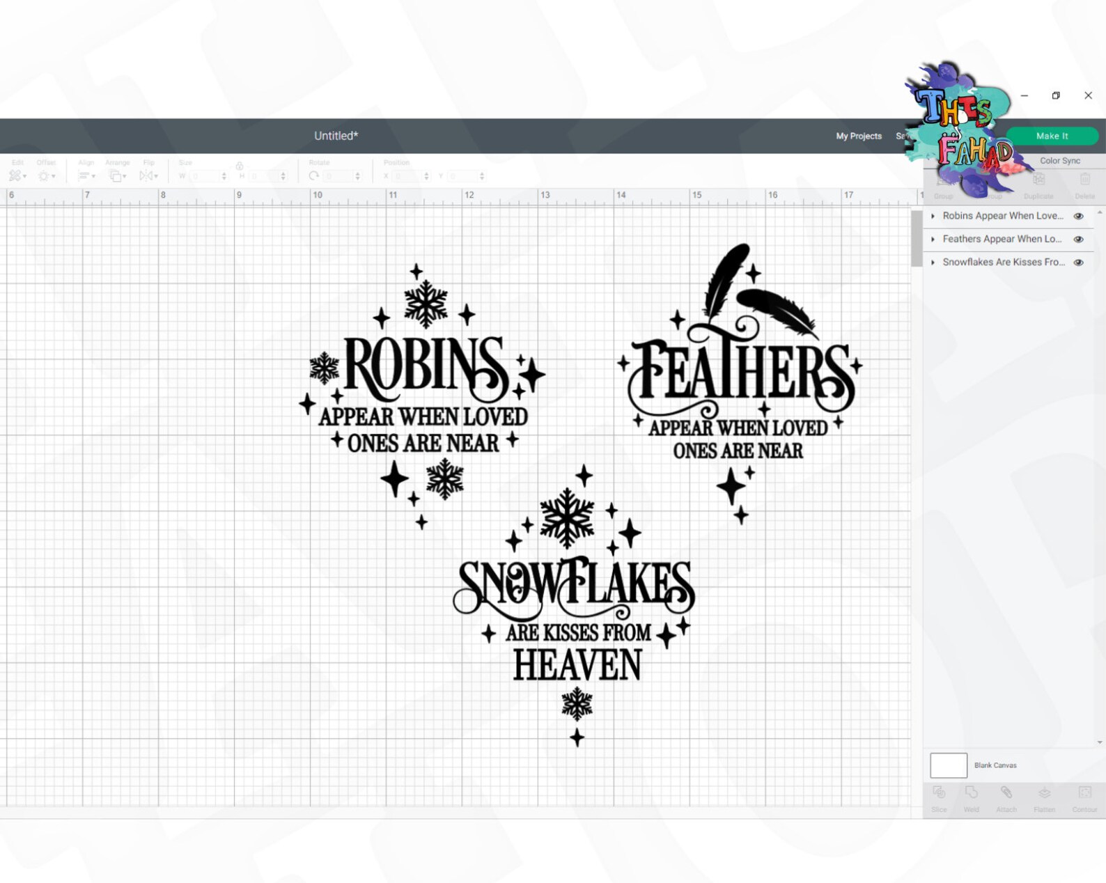 Memorial SVG Bundle Feathers Appear SVG Snowflakes Are - Etsy