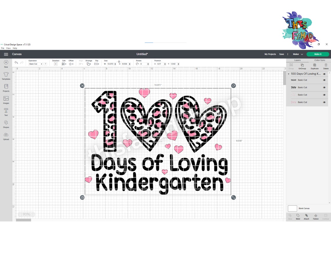 100 Days of School SVG 100 Days of Loving Kindergarten SVG - Etsy