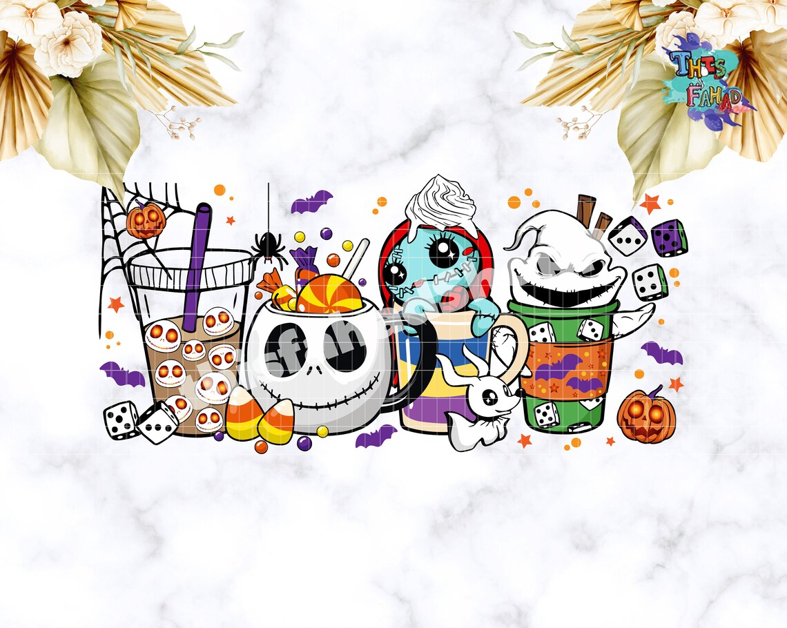 Nightmare Before Coffee 16oz Can Glass Nightmare Coffee PNG - Etsy