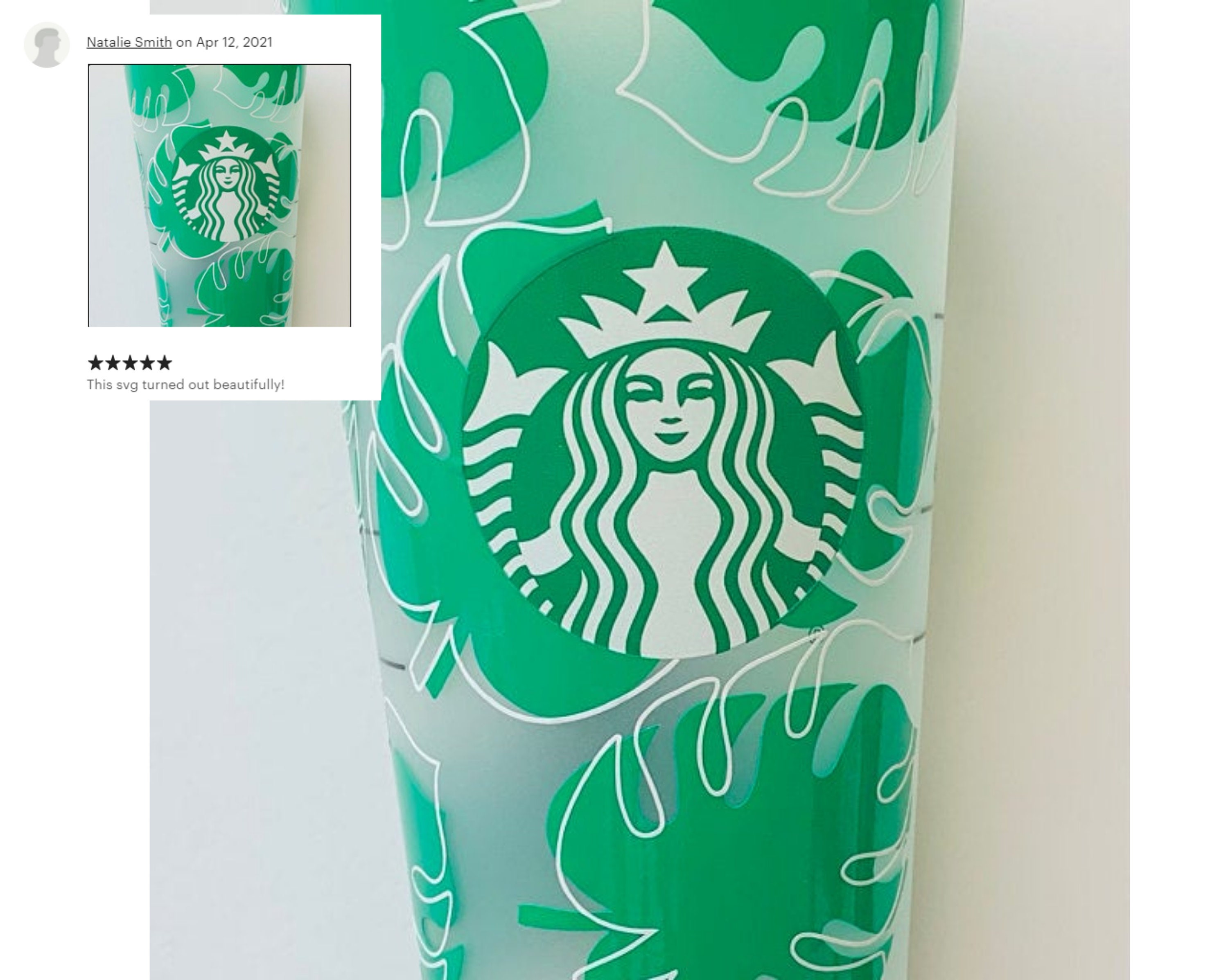 Starbucks Cup Template SVG Full Wrap Logo Wrap For Starbucks Etsy