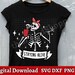 Staying Alive SVG, Funny Halloween Svg Shirt Design, Skeleton Coffee ...