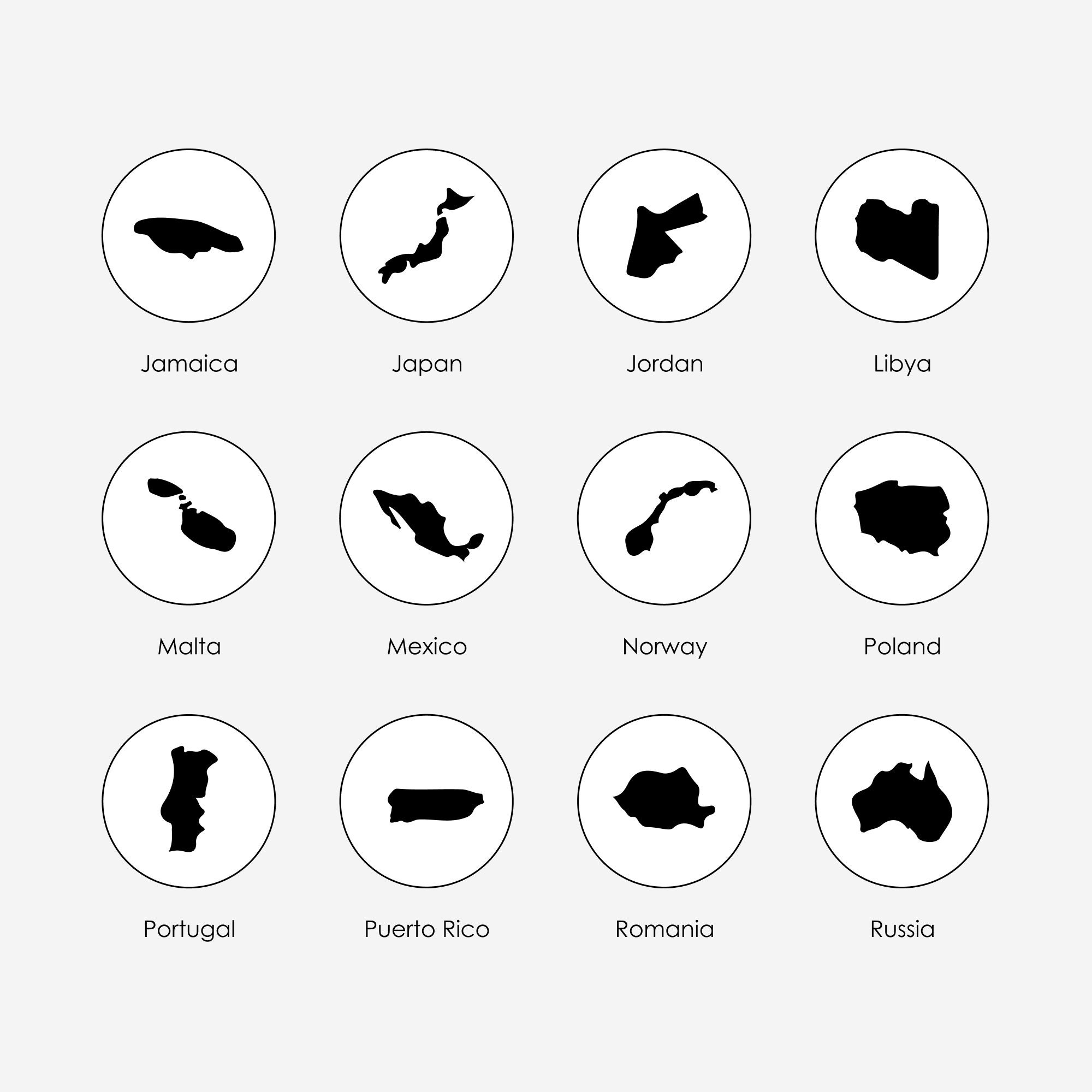 Instagram Story Highlight Icons Instagram Story Covers 70 Countries ...