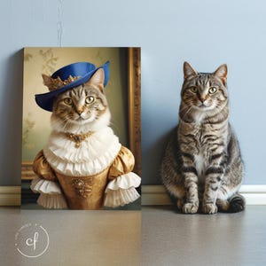 Custom Royal Cat Portrait: Renaissance Pet Art (digital Download) - Etsy